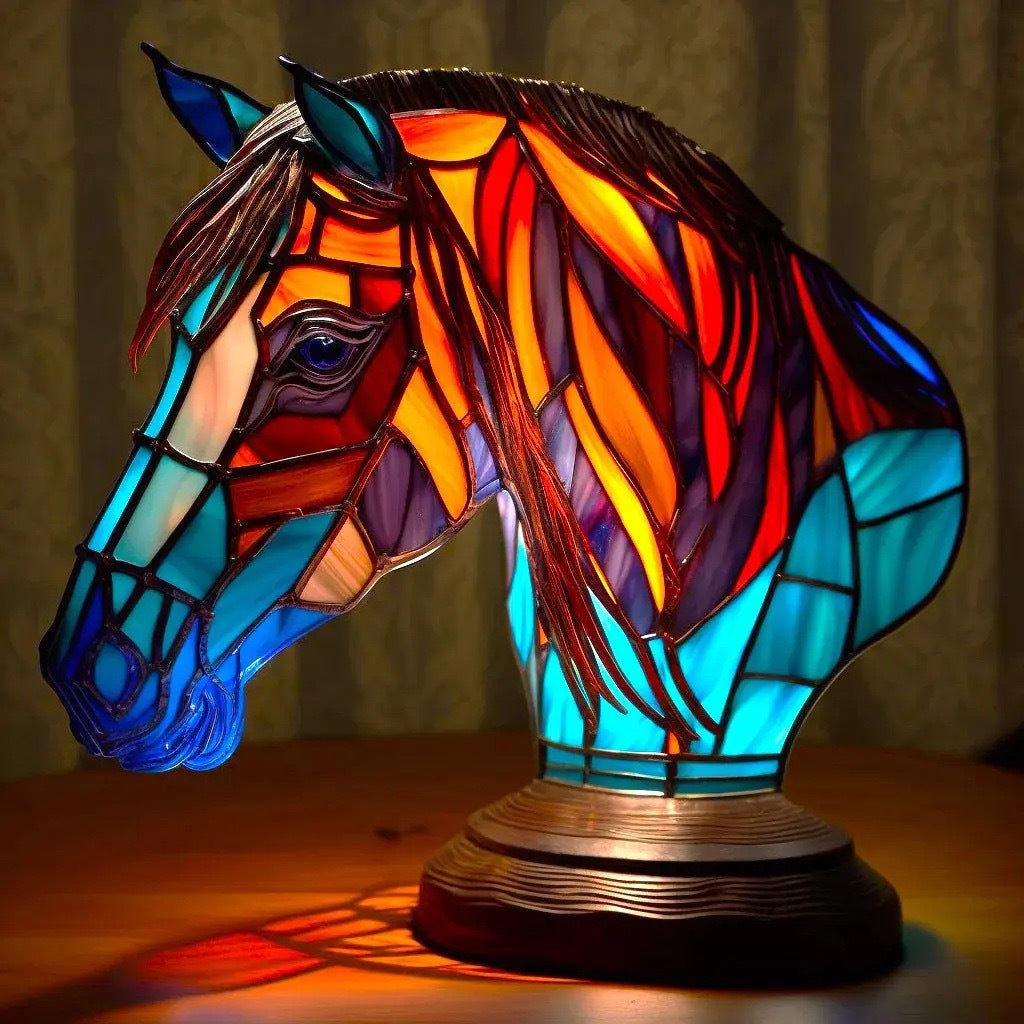 Bella | Magische glazen paardenlamp – Vandaro Amsterdam